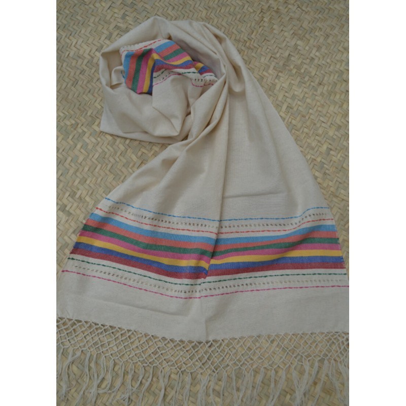 Rebozos Indajani. Rebozo mexicano hecho a mano 100% algodón